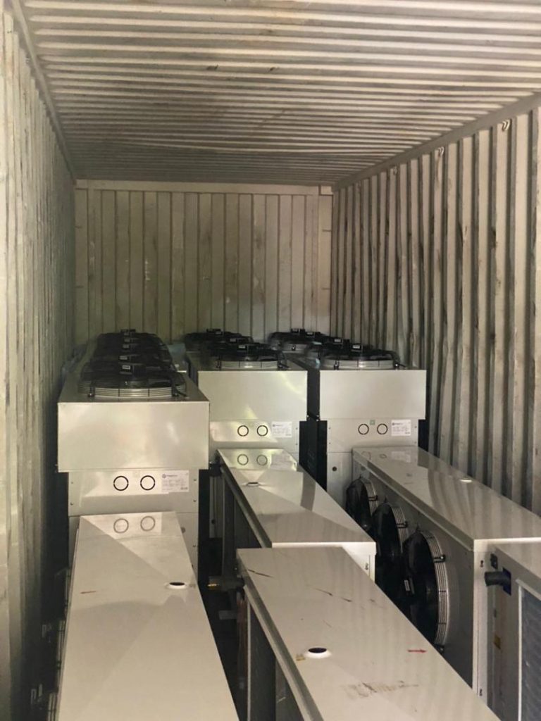 Frozen Chicken Storage plant - Industrial Cold Room & Equipments ...