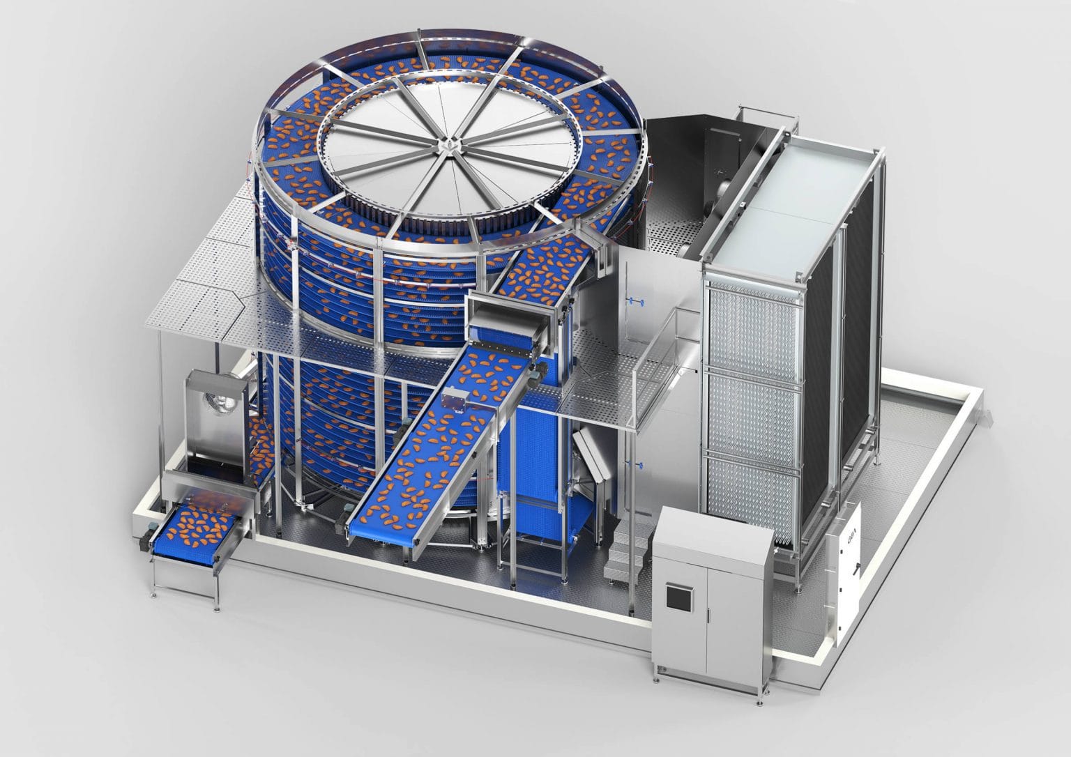 Benefits of Spiral Freezers - Industrial Cold Room & Equipments