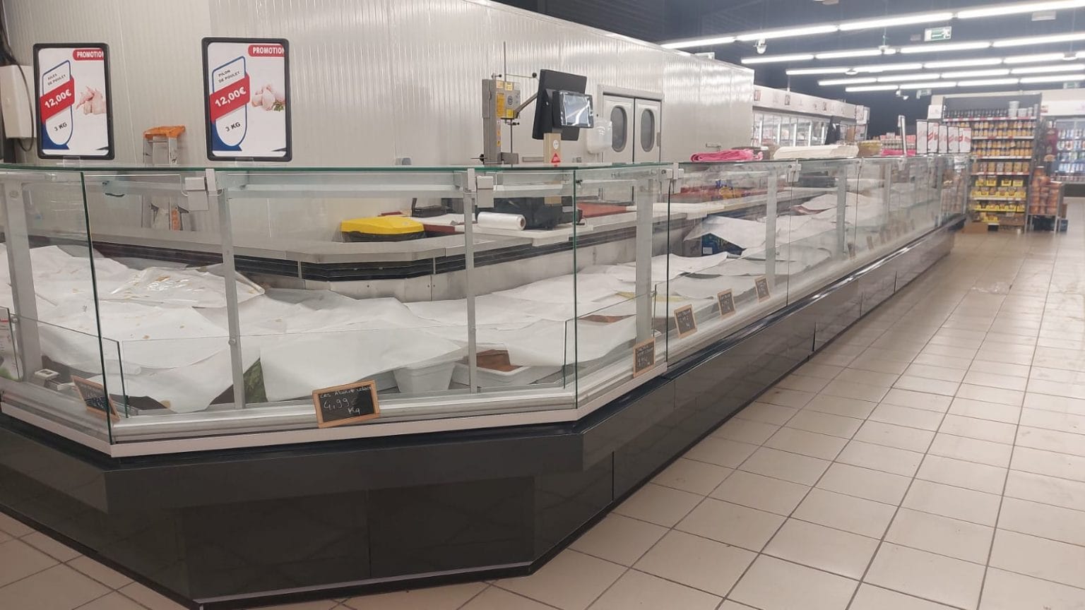 Supermarket project - France - Industrial Cold Room & Equipments ...